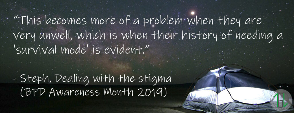 Dealing with the stigma (BPD Awareness Month 2019) - The Good Limbo