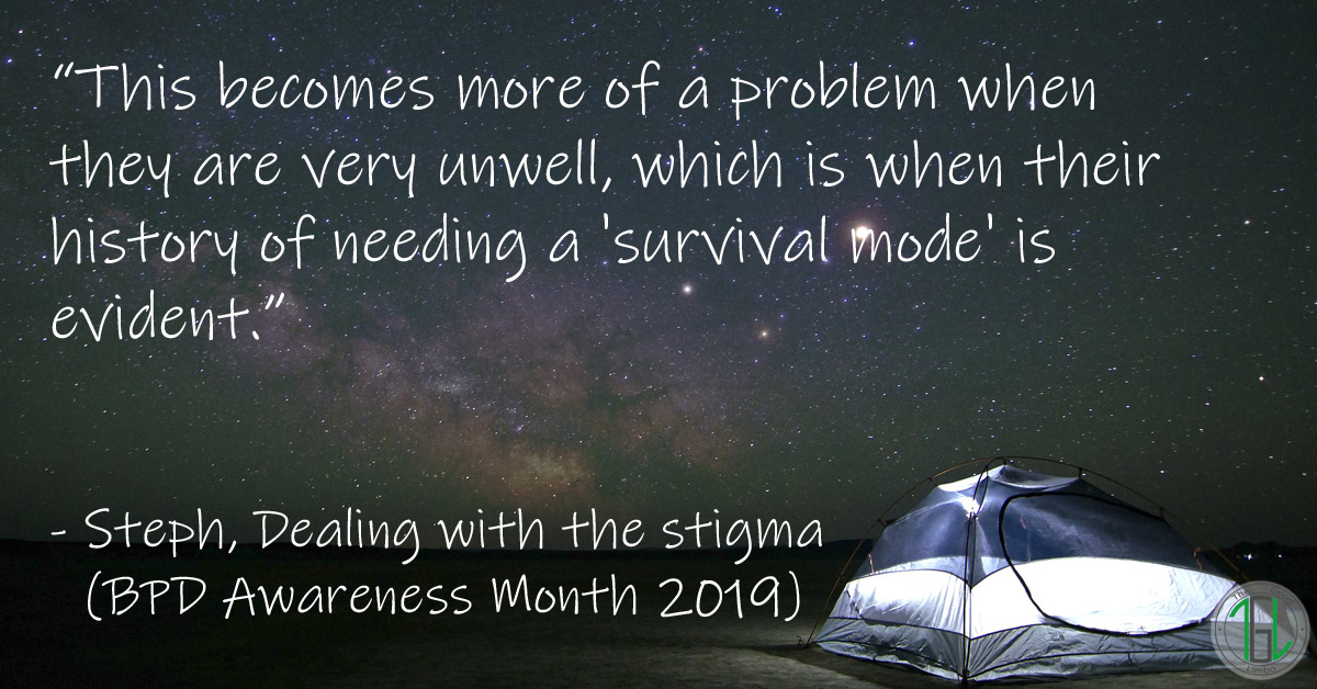 Dealing with the stigma (BPD Awareness Month 2019) - The Good Limbo